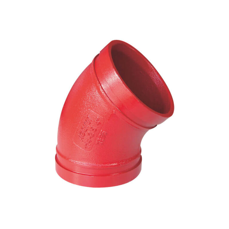 Grooved 45° elbow - Grooved fittings - TPMCSTEEL