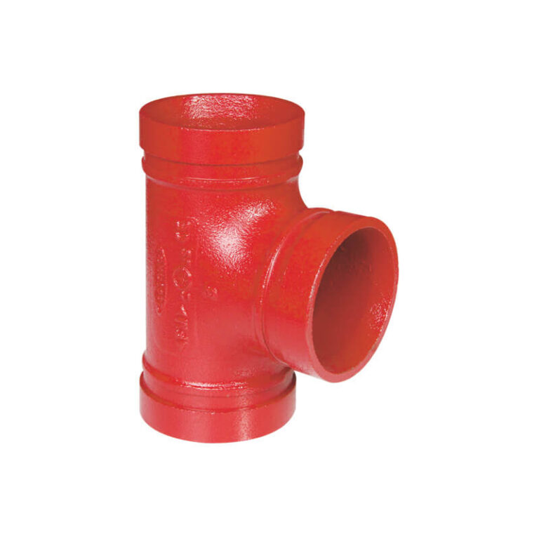 Grooved straight tee (Equal tee) - TPMCSTEEL