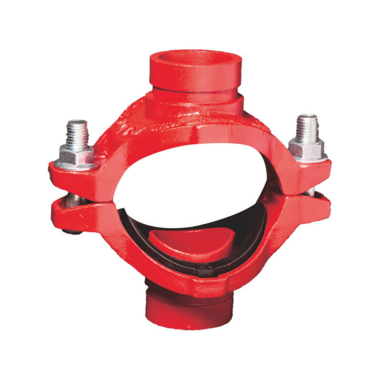 Mechanical cross with grooved branches - TPMCSTEEL