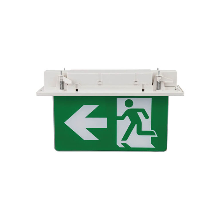 CE recessed emergency exit sign - TPMCSTEEL