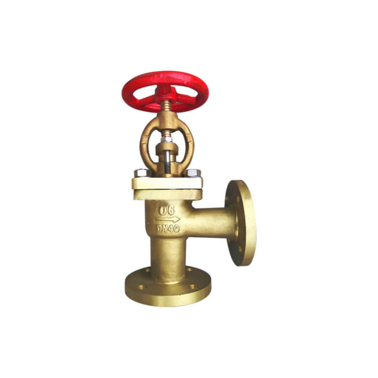 Marine bronze flanged angle stop valve - TPMCSTEEL