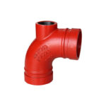 Grooved 90° drainage elbow - UL/ FM Approved - TPMCSTEEL
