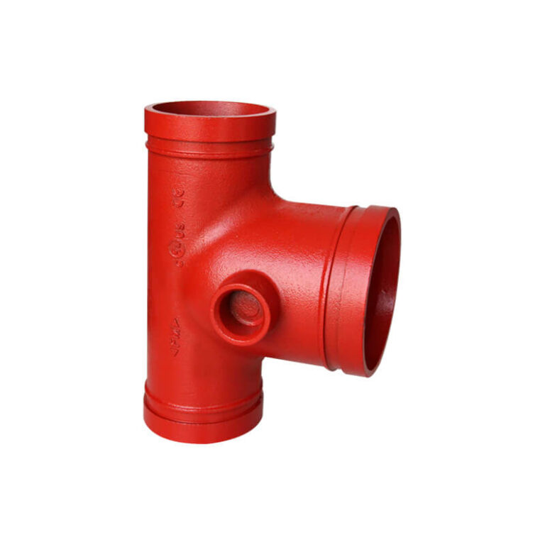 Grooved increasing tee - UL/ FM Approved - TPMCSTEEL