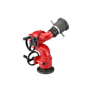 Manual operated wheel control foam monitor (225 to 1500 GPM)