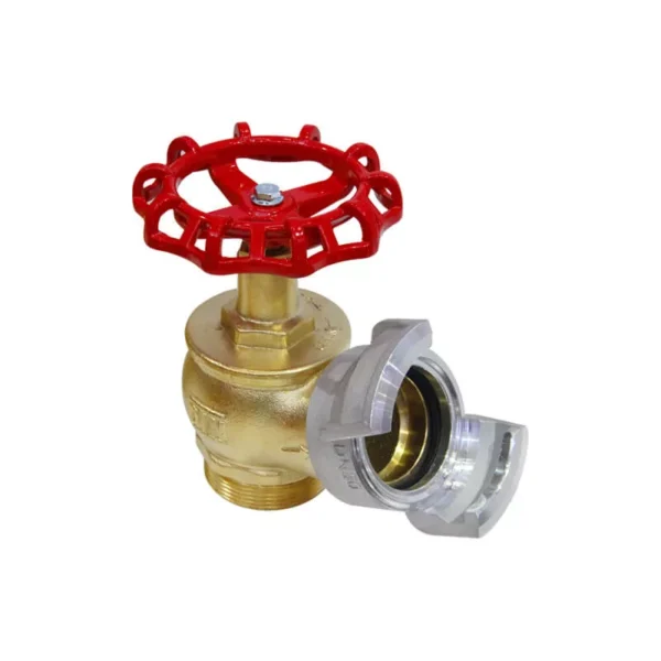 DSP outlet oblique type landing valve - TPMCSTEEL