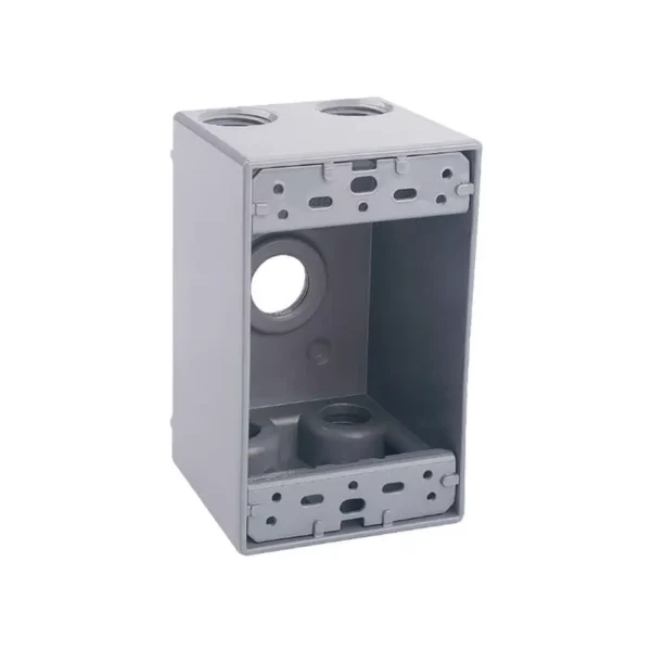1-gang weatherproof deep outlet box - UL Listed - TPMCSTEEL