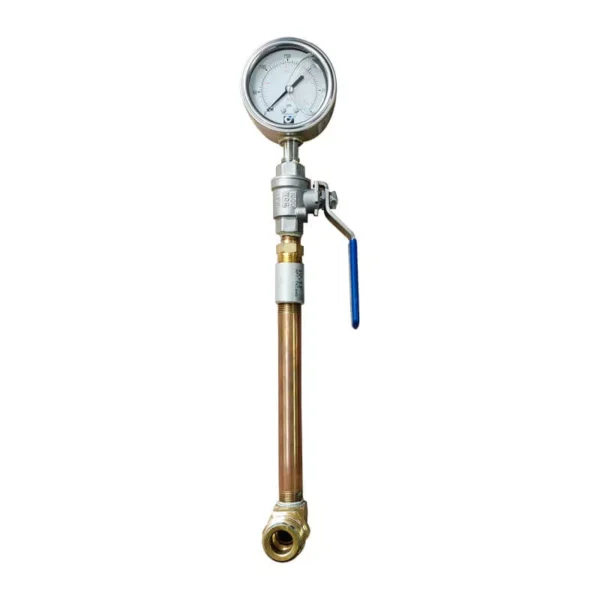 Pressure gauge connection assembly - TPMCSTEEL