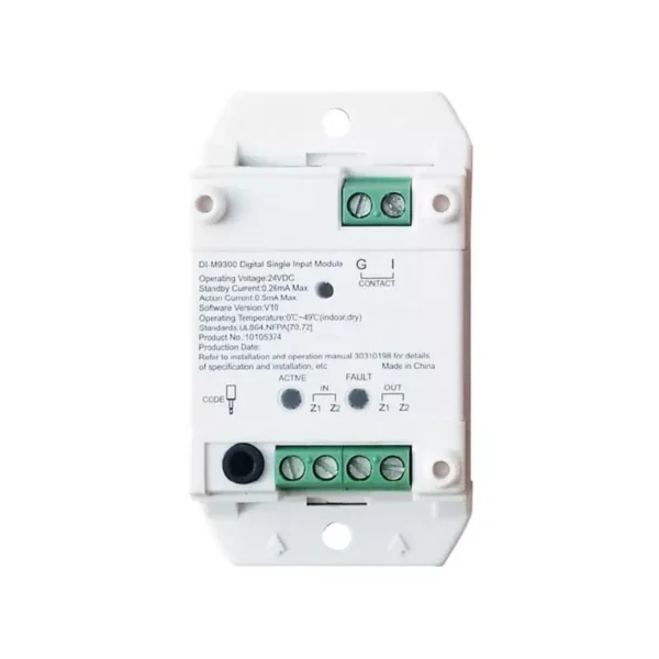 Addressable input module (NFPA 72) - UL Listed / FM Approved