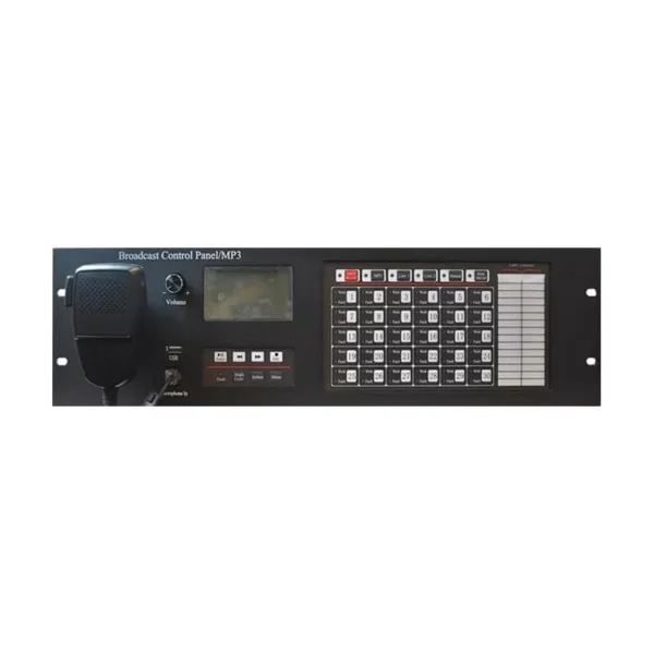 Fire emergency broadcast control panel - TPMCSTEEL